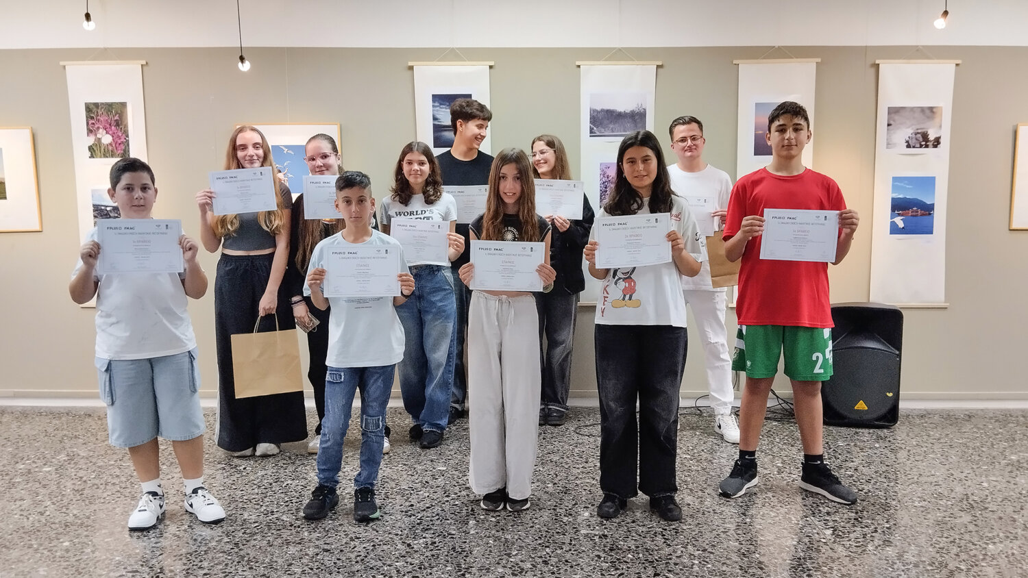 Συνεχίζεται με μεγάλη επιτυχία η 1η Ομαδική Έκθεση Μαθητικής ...