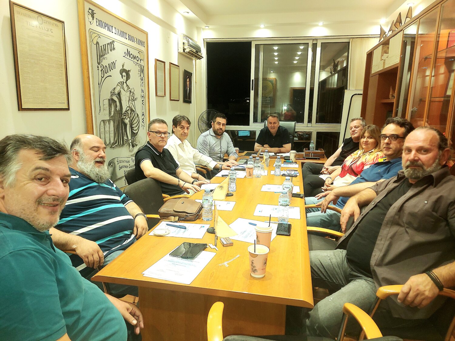 Στον Βόλο η Συνεδρίαση Διοικητικού Συμβουλίου των Εμπόρων της Θεσσαλίας ...