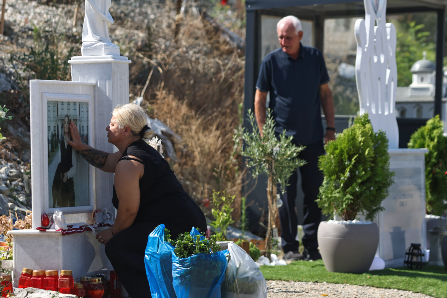 Στο σημείο της τραγωδίας των Τεμπών ο π. Χριστόδουλος: «Ο Άγιος Παΐσιος ...