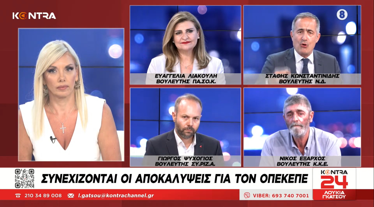 Ευαγ. Λιακούλη για σκάνδαλο ΟΠΕΚΕΠΕ: «Μαθηματικά βέβαιη η αμνήστευση ...