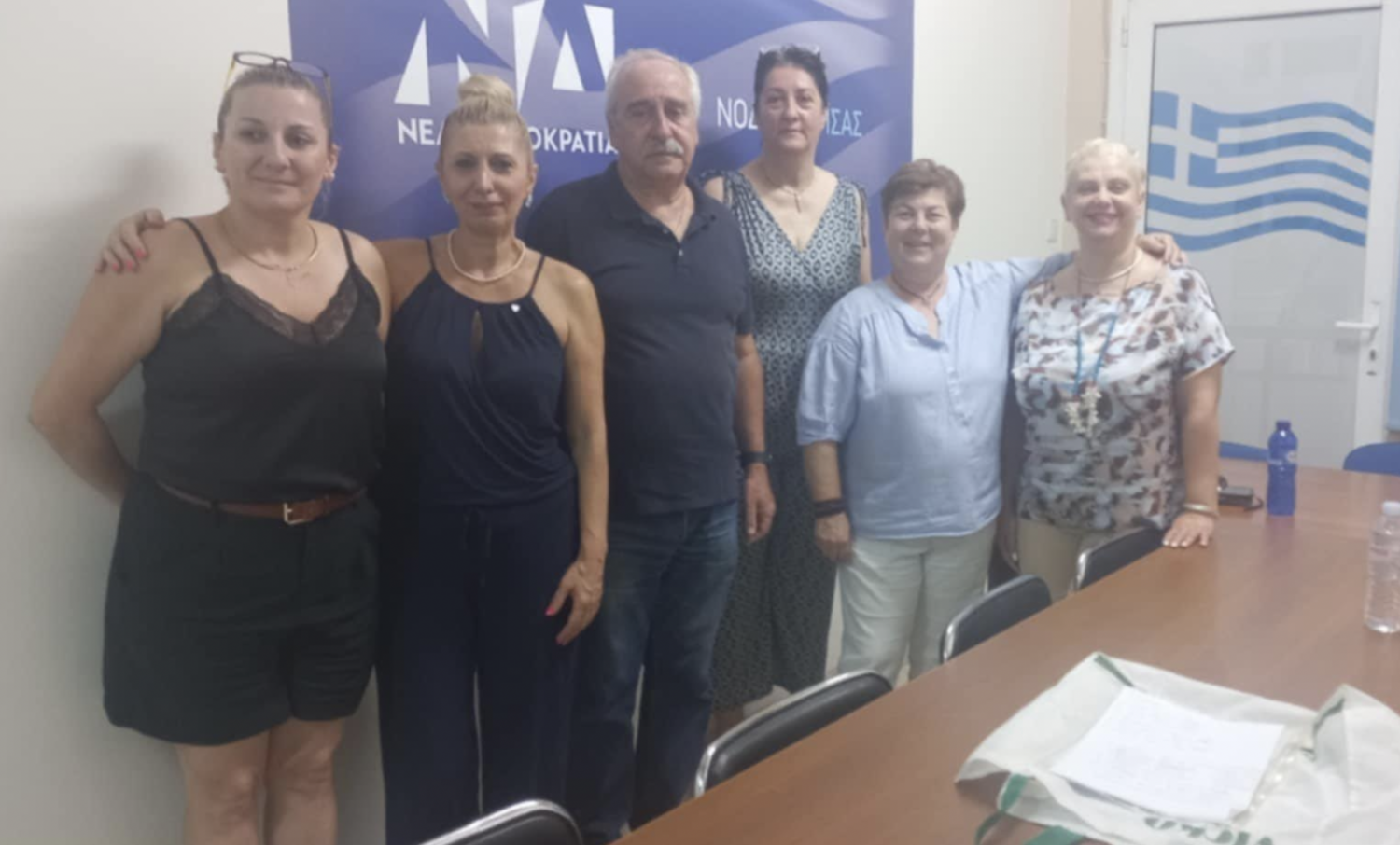 Επίσκεψη εργασίας της ΔΑΚΕ ΓΝΛ στη ΔΕΕΠ ΝΔ Λάρισας - larissanet.gr