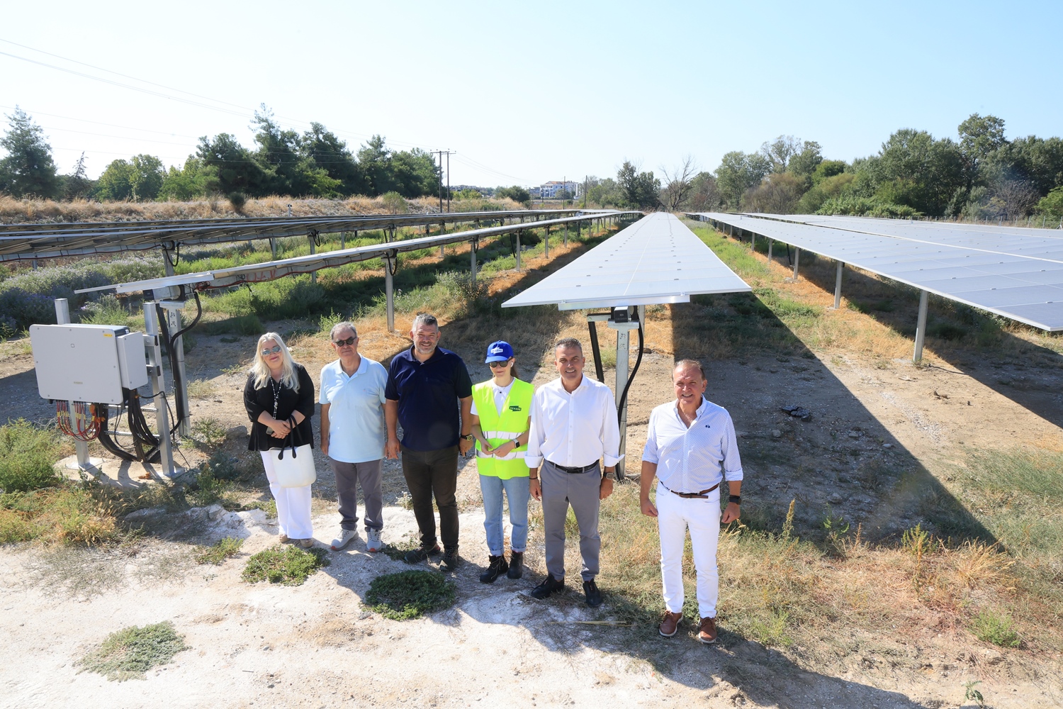 Σε λειτουργία ο νέος φωτοβολταϊκός σταθμός της ΔΕΥΑΛ (φωτ.) - larissanet.gr