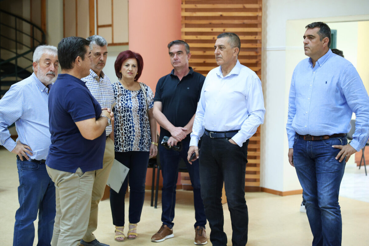 Επίσκεψη του Περιφερειάρχη Θεσσαλίας Δημ. Κουρέτα στο Εθνικό Κέντρο ...