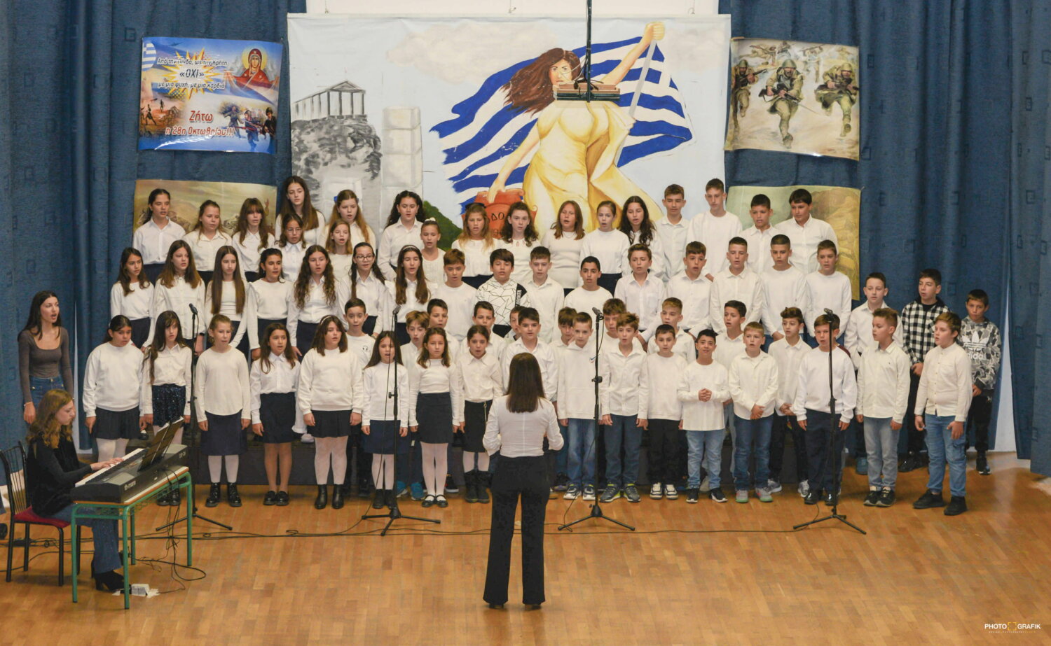 Γιορτάστηκε το «ΟΧΙ» στα σχολεία του Δήμου Κιλελέρ - larissanet.gr