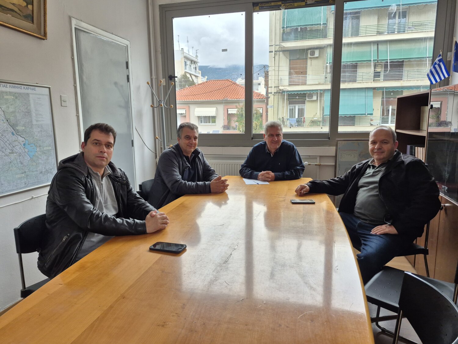 Συνάντηση Γ. Αναστασίου με τους εργαζόμενους των ΕΛΤΑ Θεσσαλίας ...