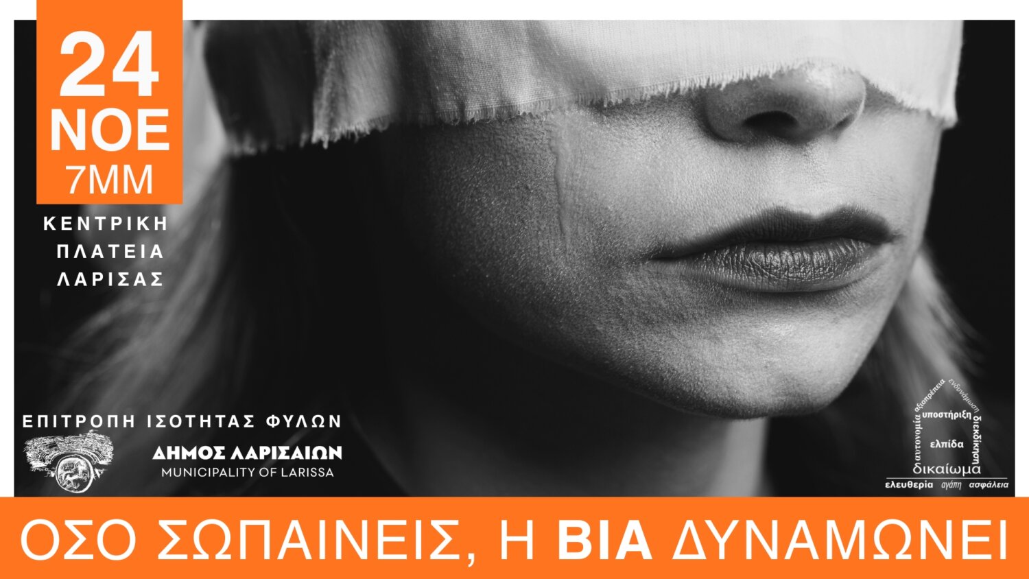 Δήμος Λαρισαίων: Δράσεις για την Ημέρα Εξάλειψης της Βίας κατά των ...