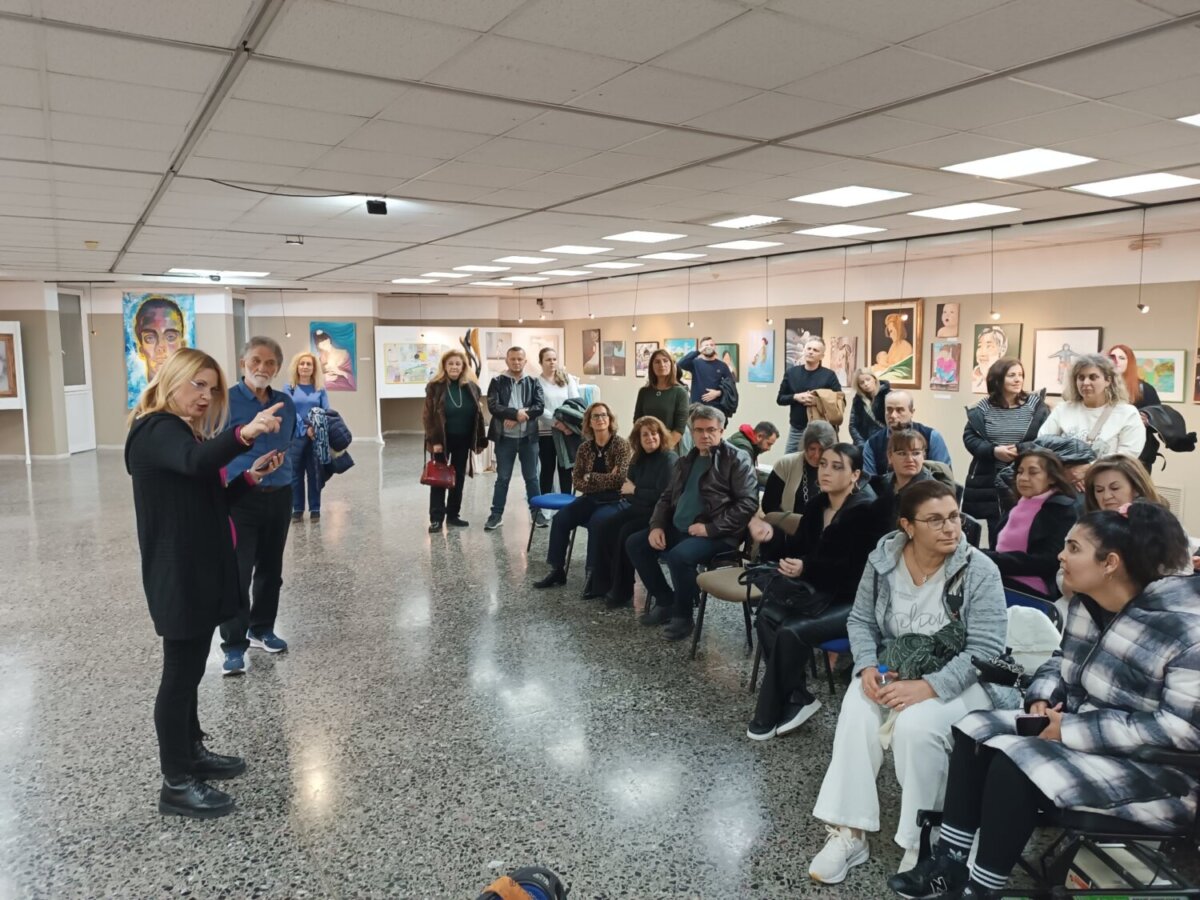 Επίσκεψη του 3ου Εσπερινού ΕΠΑΛ Λάρισας στην έκθεση "Παιδί, Πνοή του ...